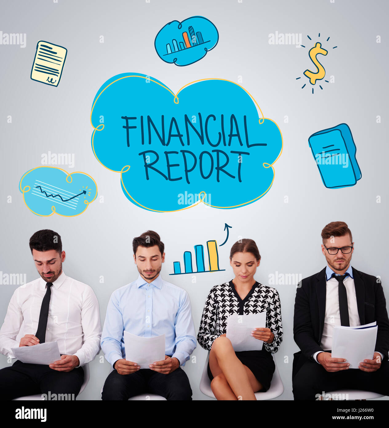 Business people sharing their thoughts Stock Photo - Alamy