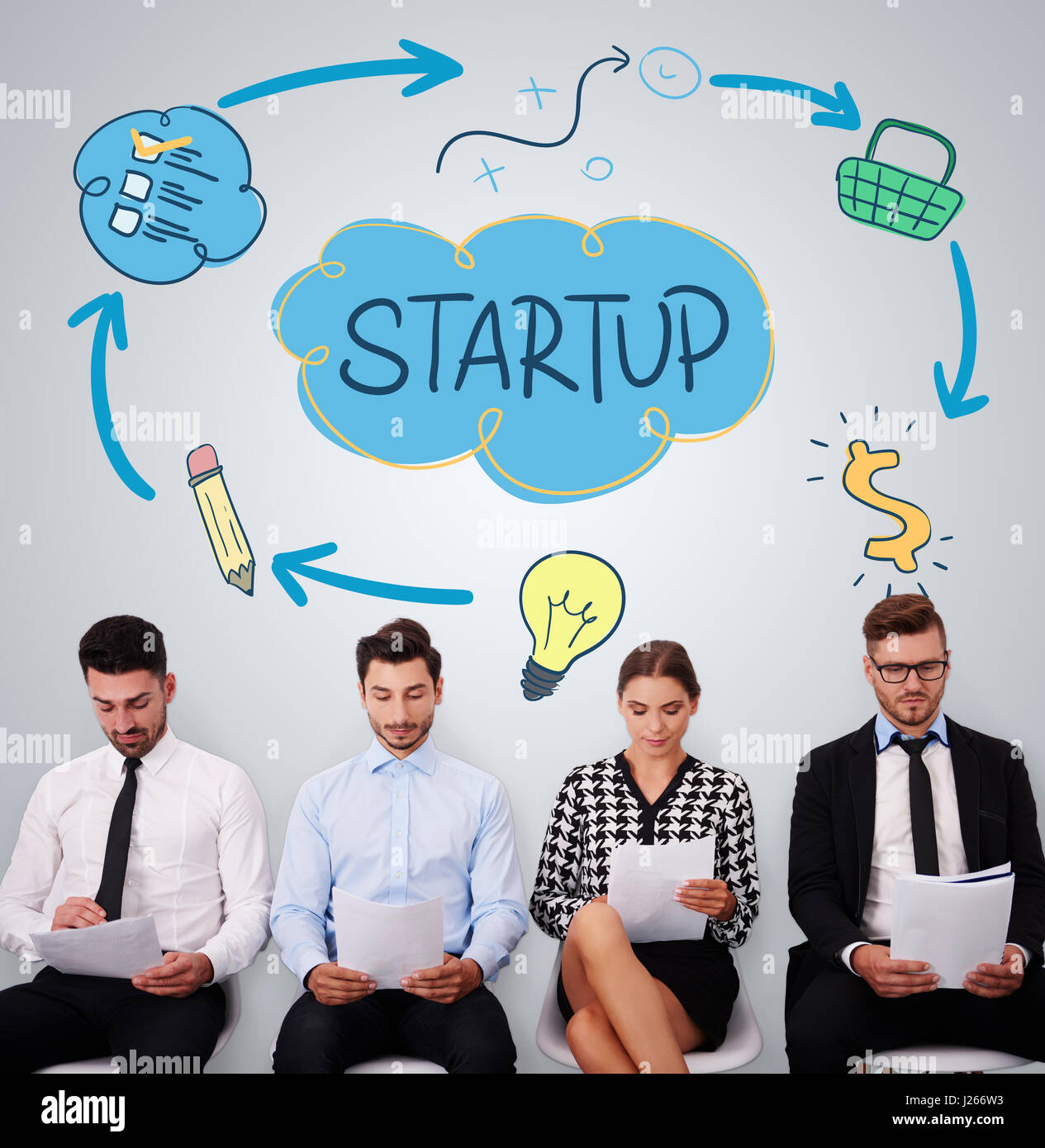 Going over every little detail Stock Photo - Alamy