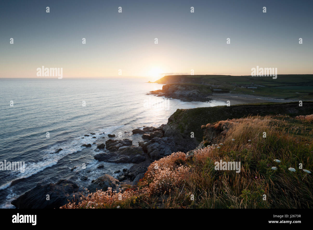 Church Cove. Cornwall. UK Stock Photo - Alamy