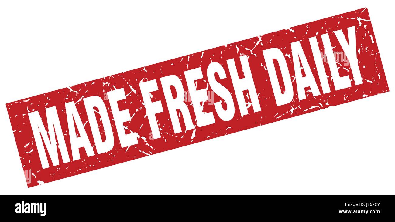 Square grunge red made Stock Vector Images - Alamy