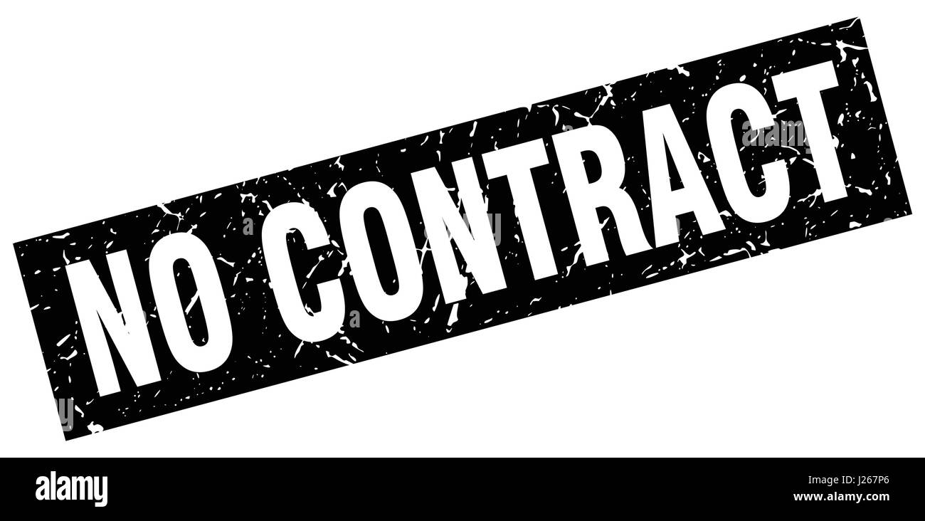 No contract stamp square hi-res stock photography and images - Alamy