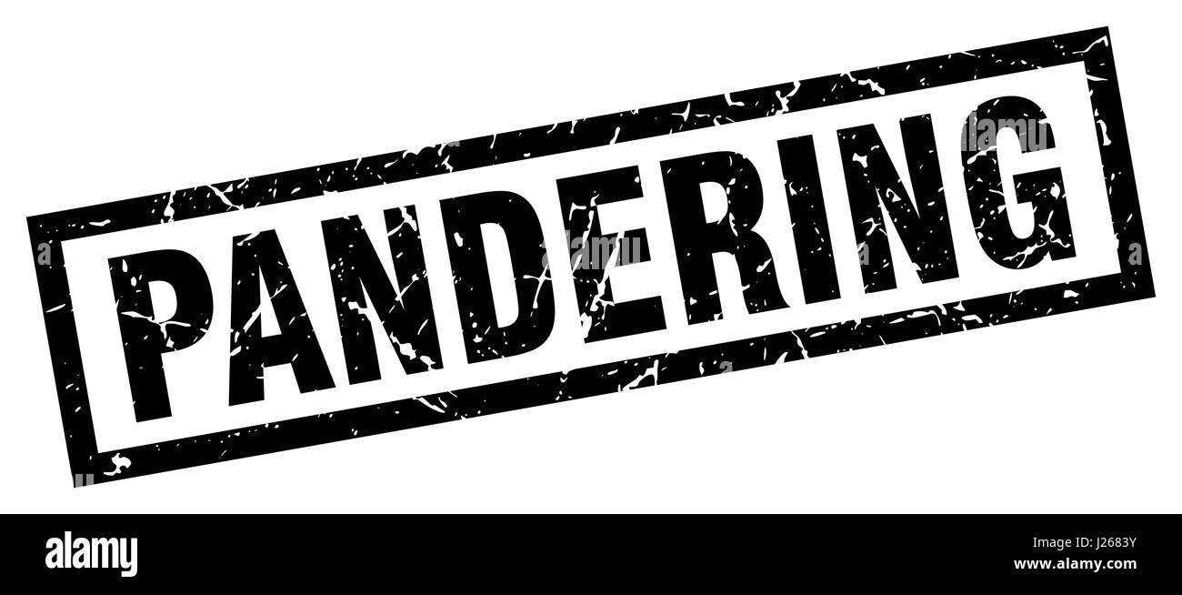 Pandering Stock Vector Images - Alamy