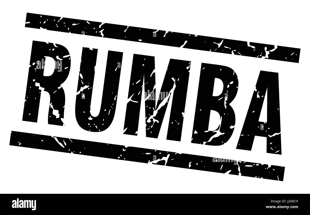square grunge black rumba stamp Stock Vector Image & Art - Alamy
