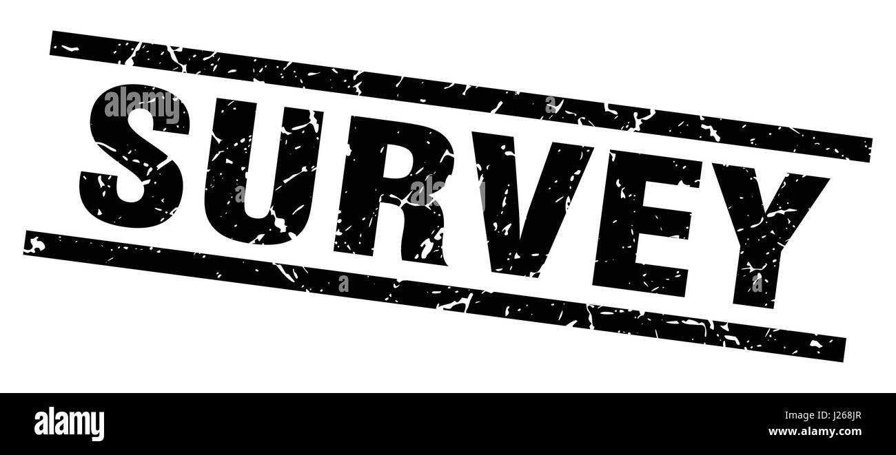 Survey stamp Black and White Stock Photos & Images - Alamy