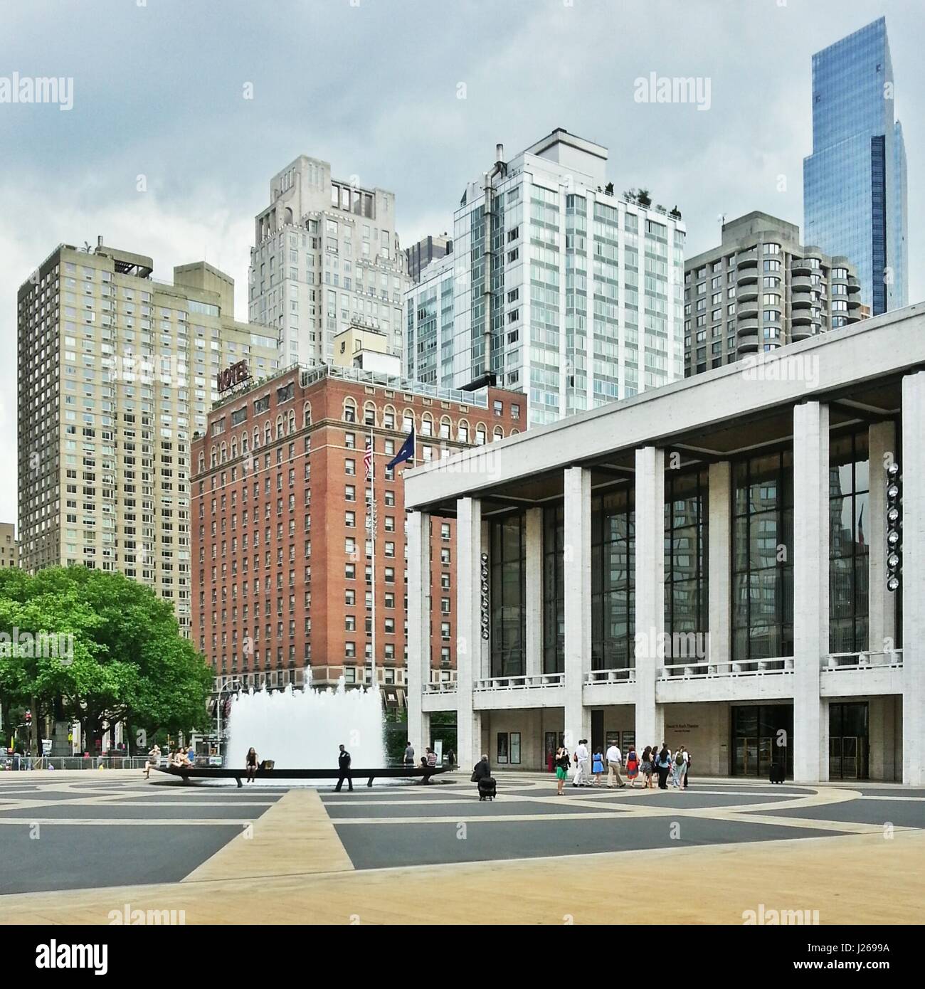 Lincoln Center, Manhattan, New York, America, USA Stock Photo - Alamy
