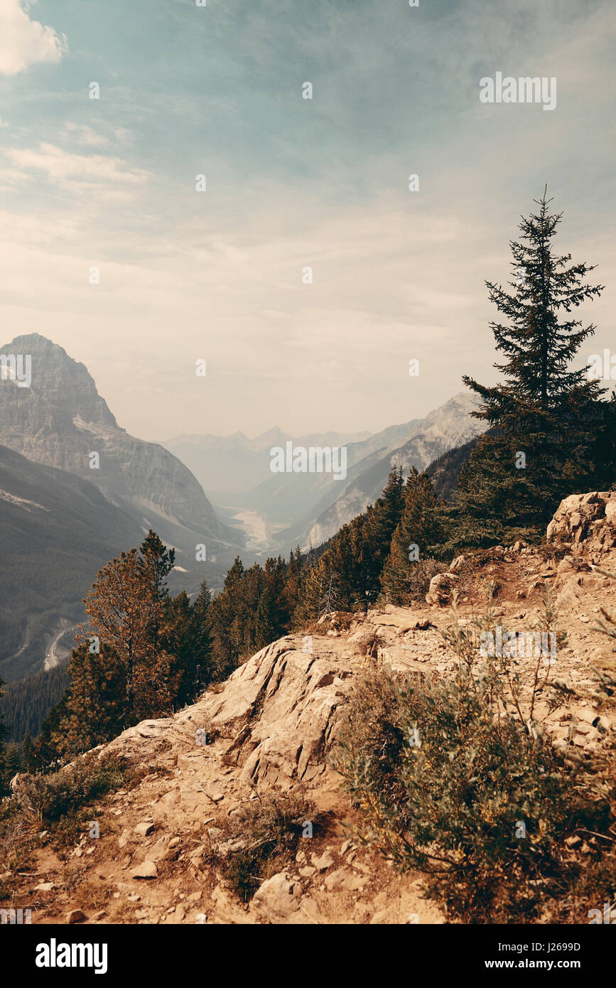 View From On Top Of A Mountain