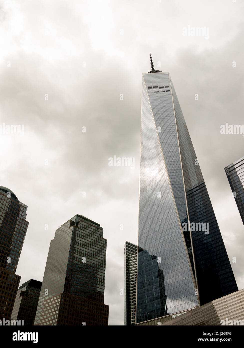 The new Twin Towers, or Tower One. NYC, Manhattan, Ground Zero ...