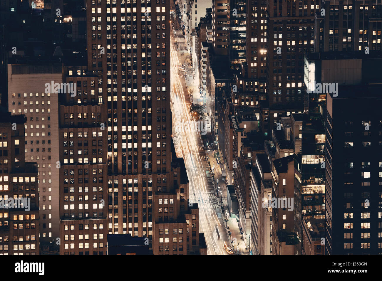 Fifth avenue new york aerial hi-res stock photography and images - Alamy