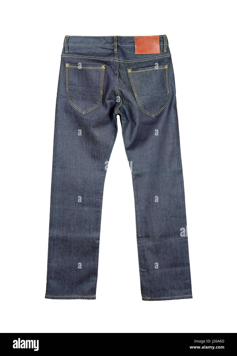 jeans Isolated on the white background Stock Photo - Alamy