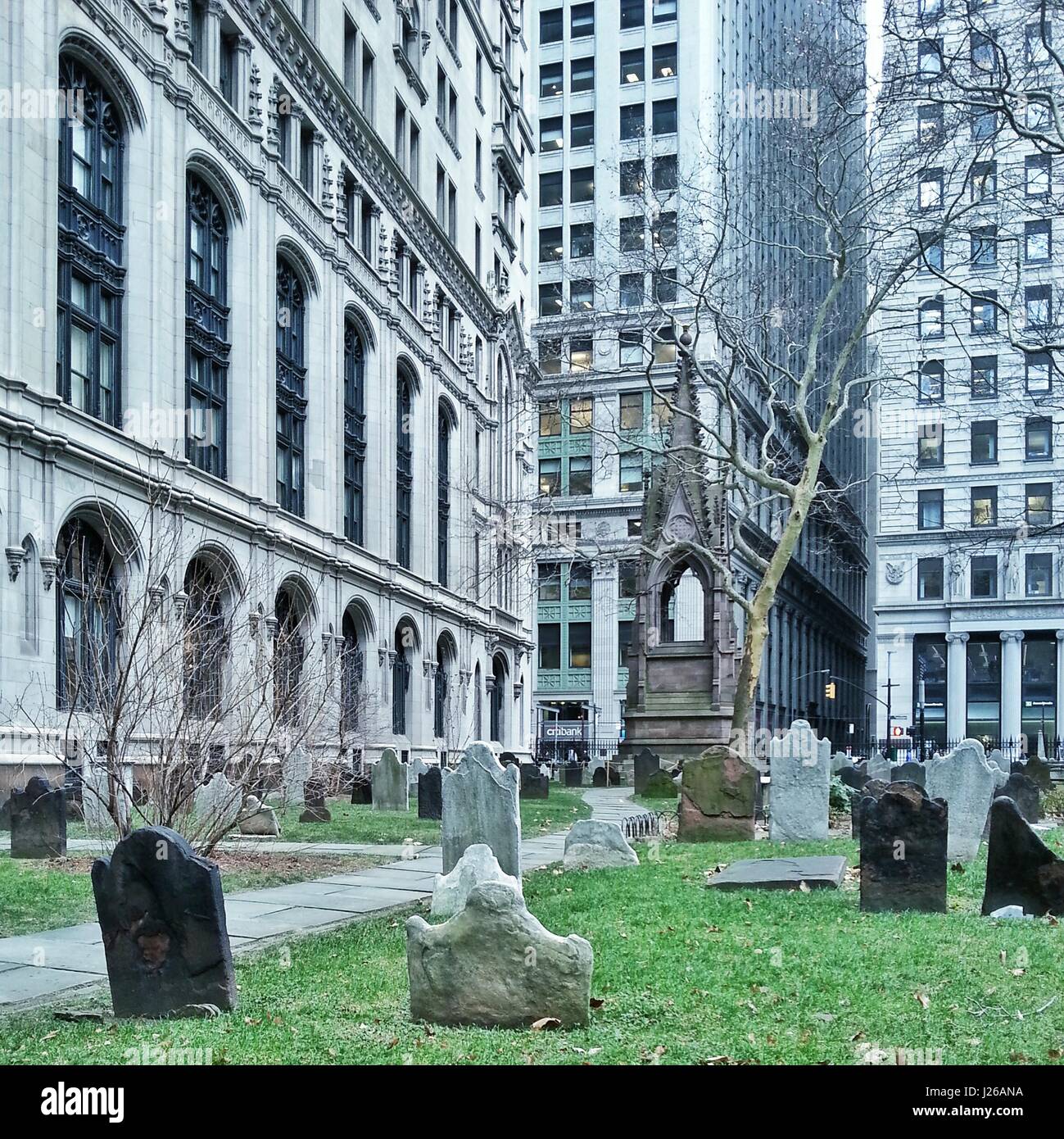 Trinity Church Cemetery, New York City, America, USA Stock Photo - Alamy