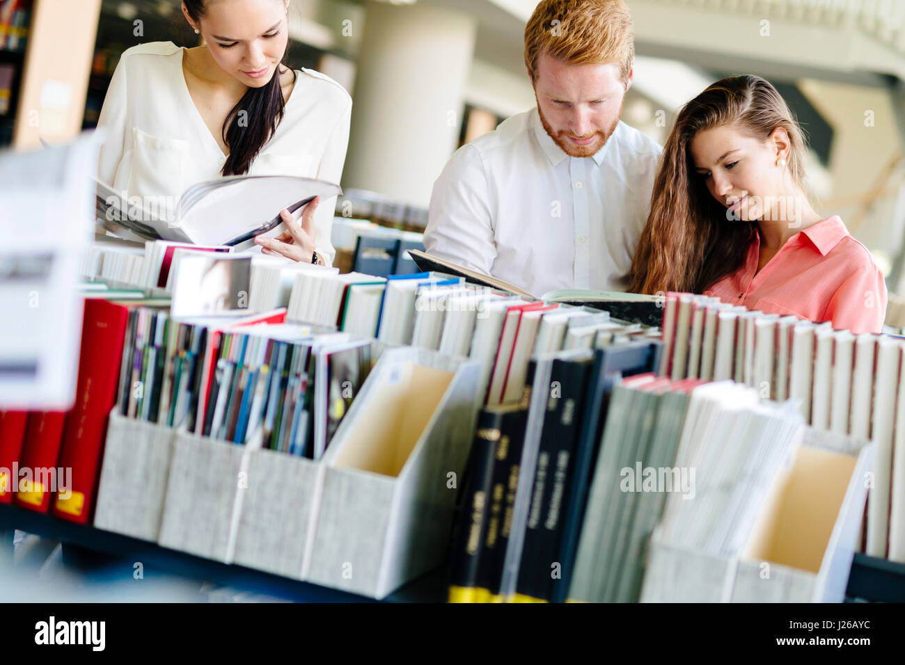 Group studying hi-res stock photography and images - Alamy