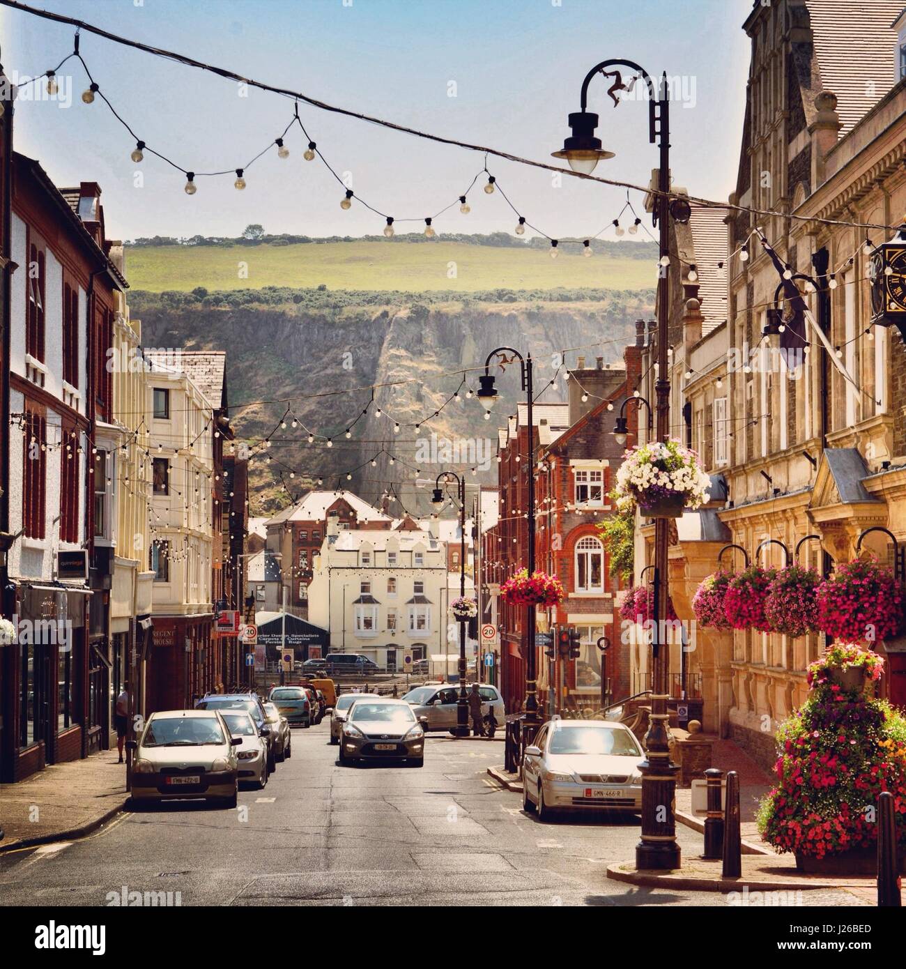 Douglas Quay, Isle of Man, England, UK Stock Photo - Alamy