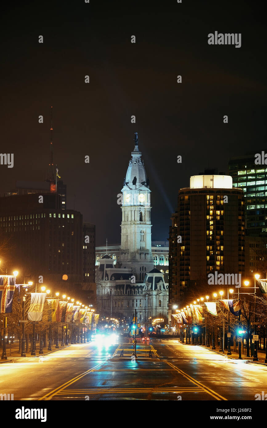 Philadelphia city hall hi-res stock photography and images - Alamy
