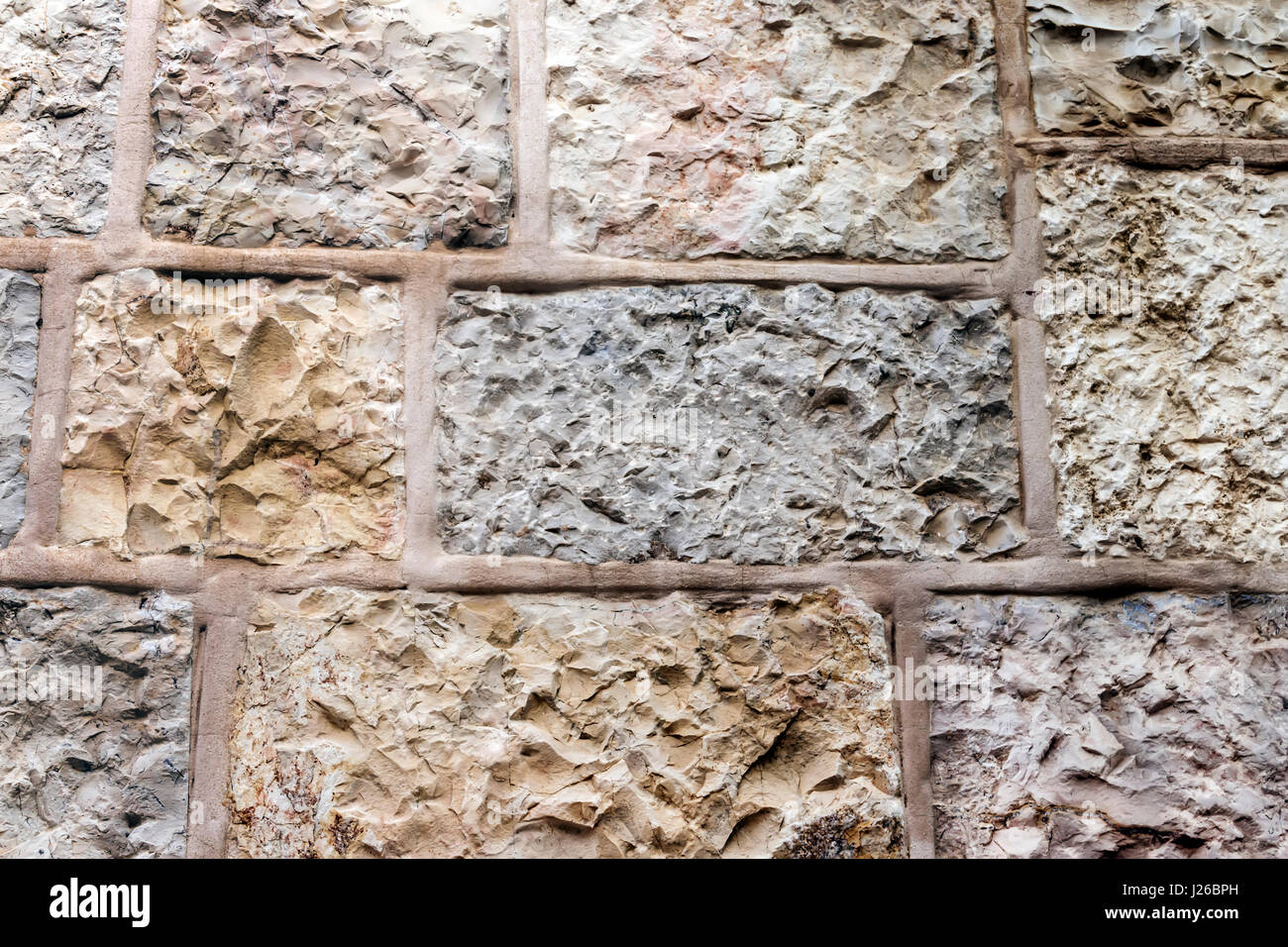 Jerusalem stone wall Stock Photo - Alamy