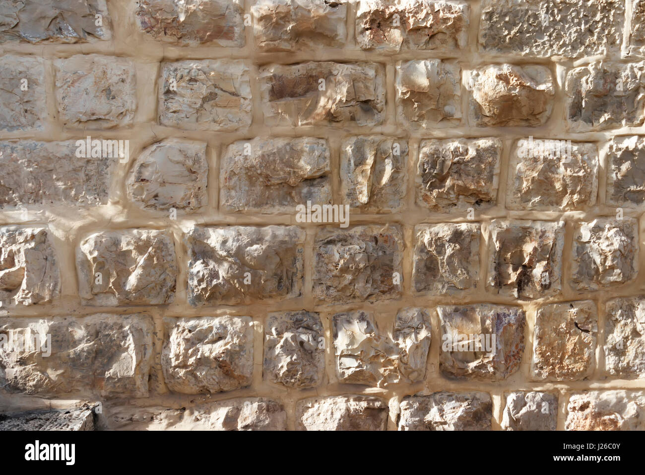 Jerusalem stone wall Stock Photo - Alamy