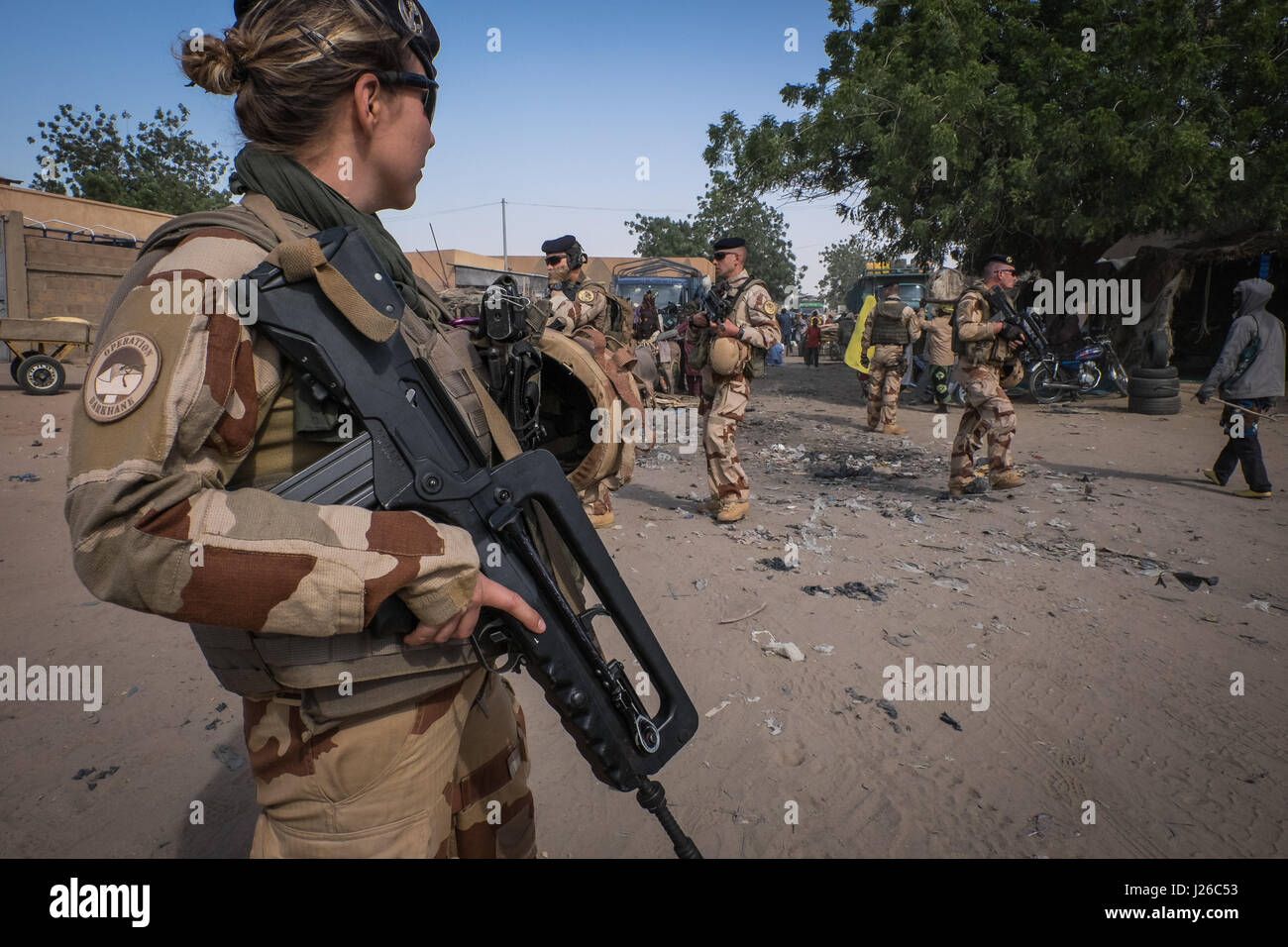 Daily life of french soldiers of barkhane military operation in Mali ...