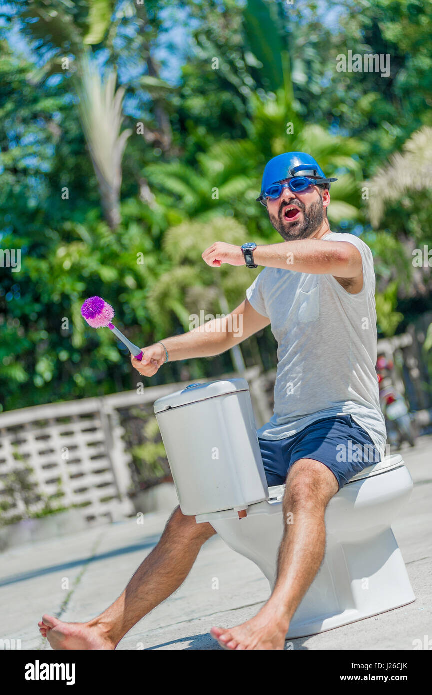 Man In Public Toilet High Resolution Stock Photography and Images - Alamy