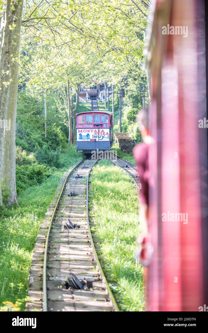 Funicular railway san sebastian hi-res stock photography and images - Alamy