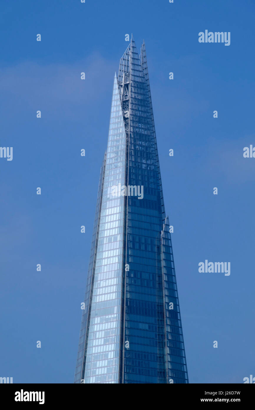 The Shard, designed by Renzo Piano, in London, United Kingdom, Europe ...