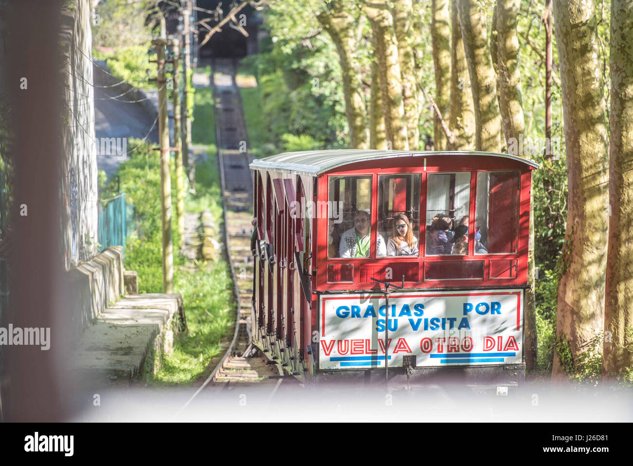 Funiculars using short urban lines to multi-section mountain railways ...
