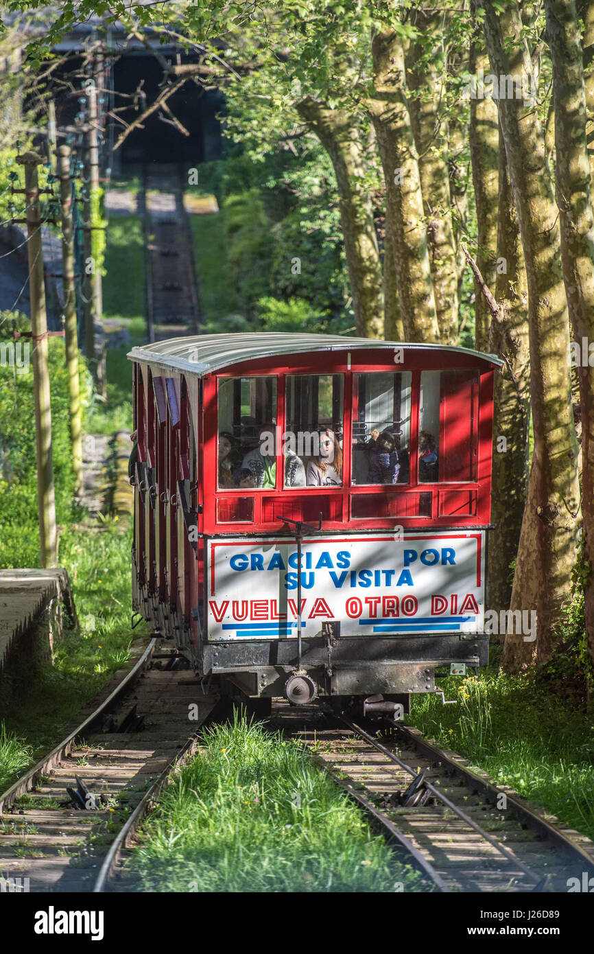 Funicular railway san sebastian hi-res stock photography and images - Alamy
