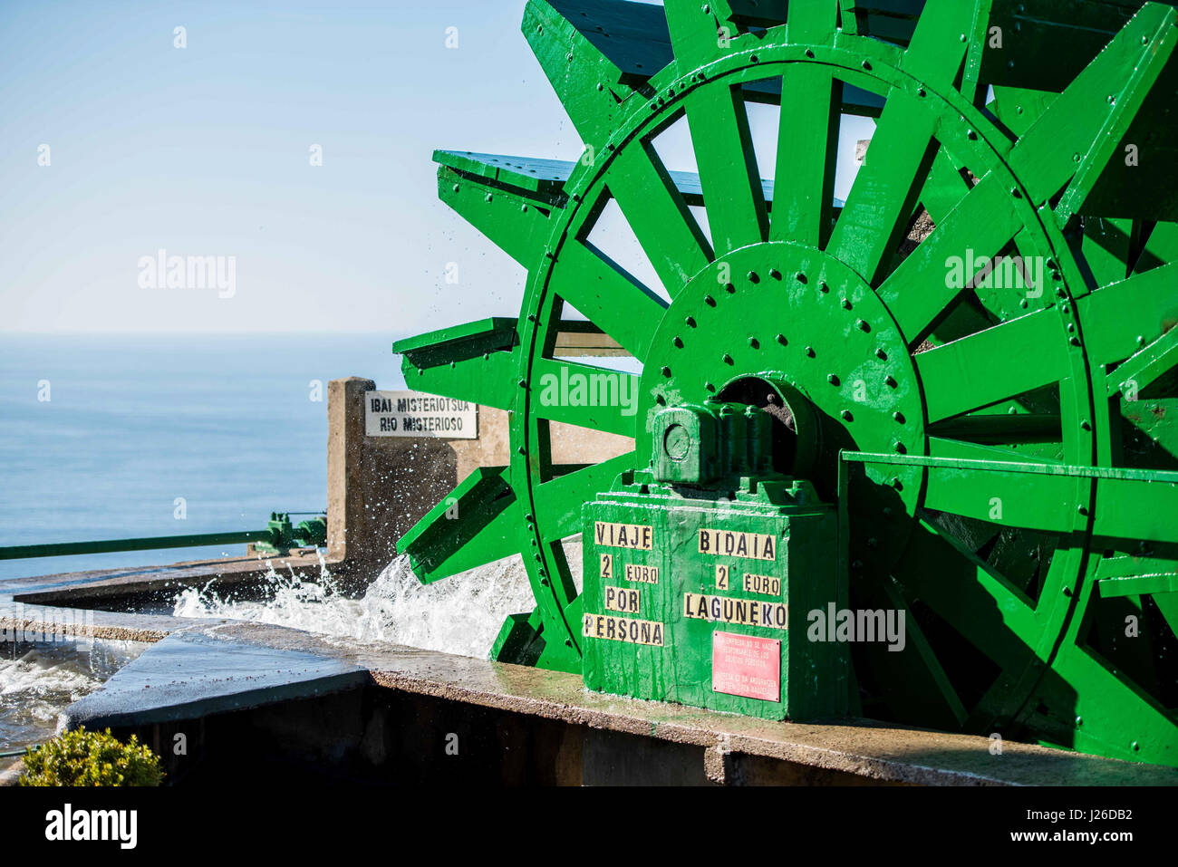 Water green mill Stock Photo - Alamy