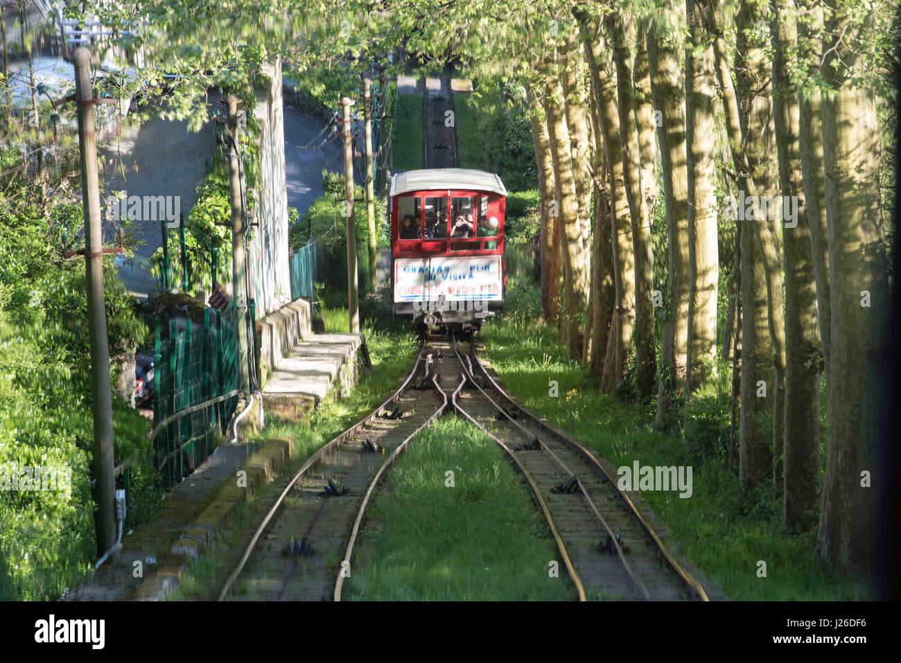 Funiculars using short urban lines to multi-section mountain railways ...