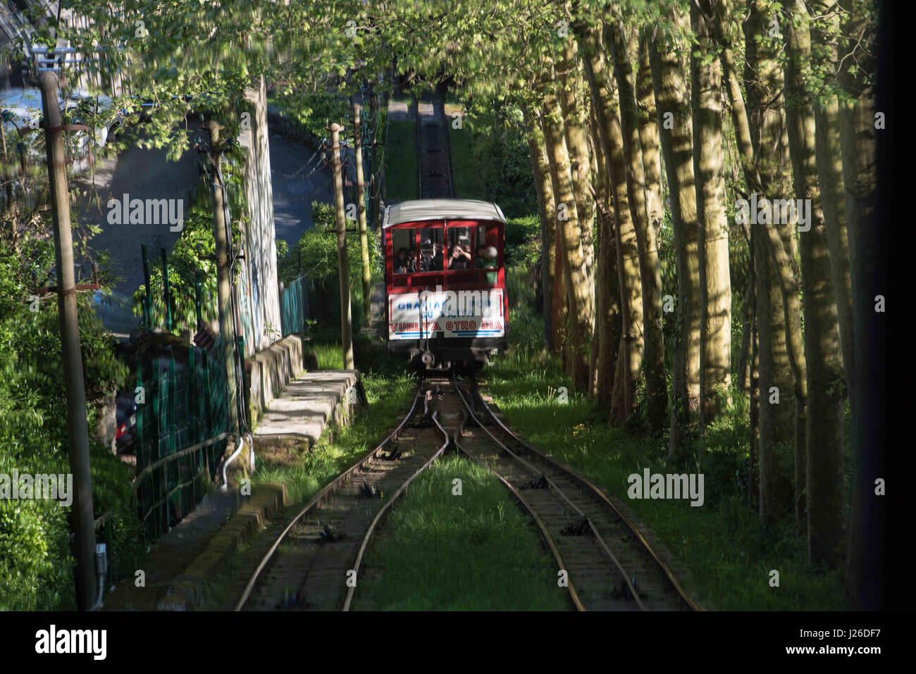 Funiculars using short urban lines to multi-section mountain railways ...