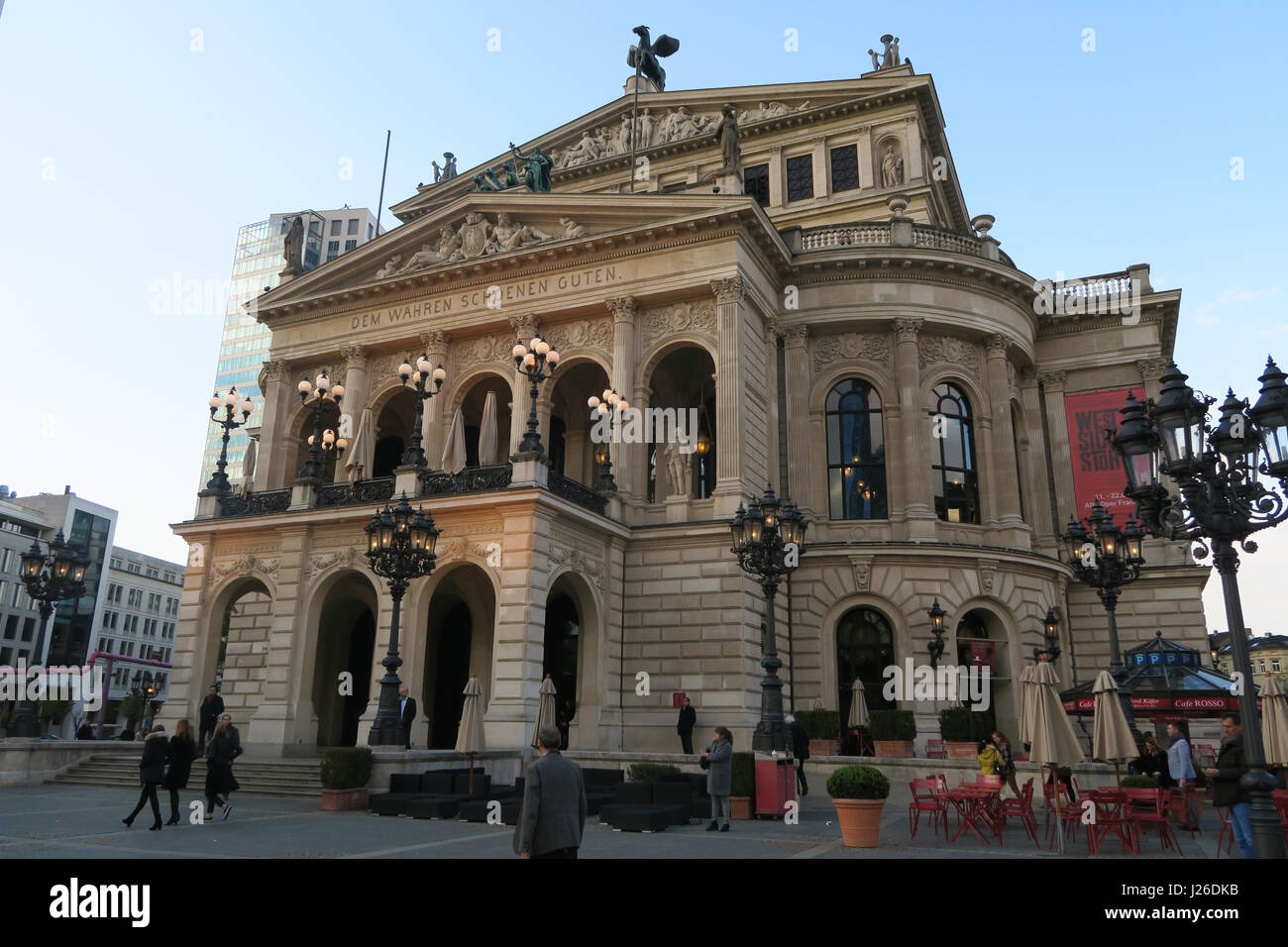 Opera House in Frankfurt am Main, Germany, Europe Stock Photo - Alamy
