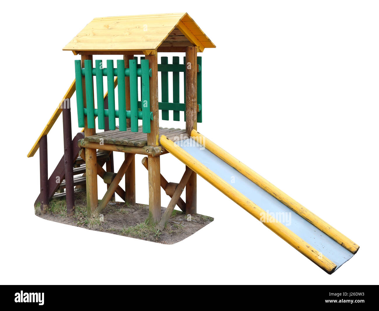 Playground Slide Cut Out Stock Images & Pictures - Alamy