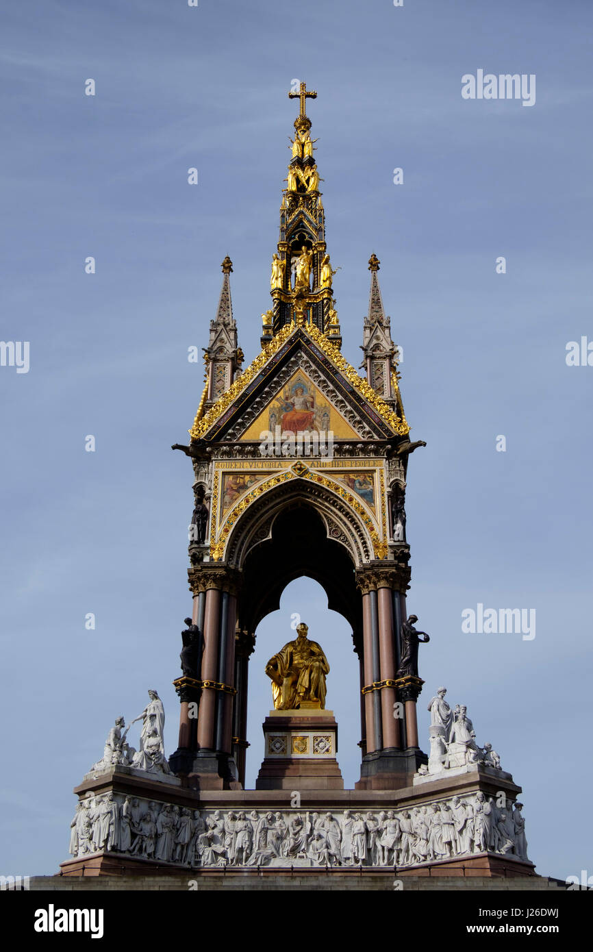 The Albert Memorial in Kensington Gardens, London, England, UK, Europe Stock Photo - Alamy