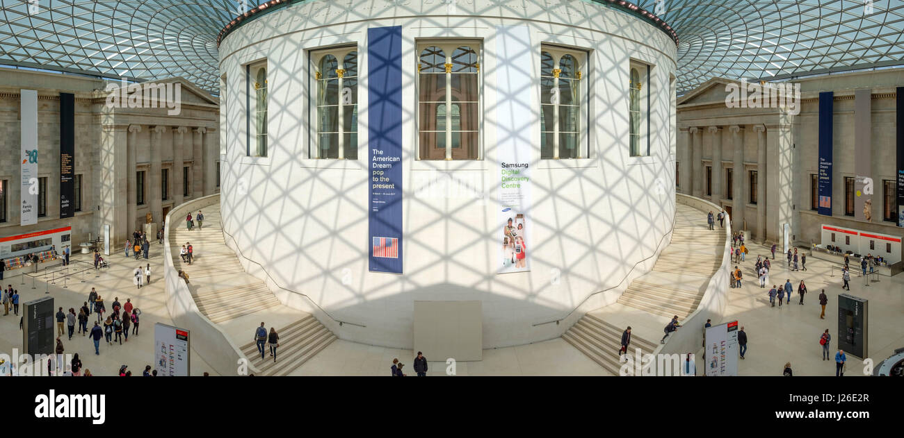 Inside atrium building london hi-res stock photography and images - Alamy
