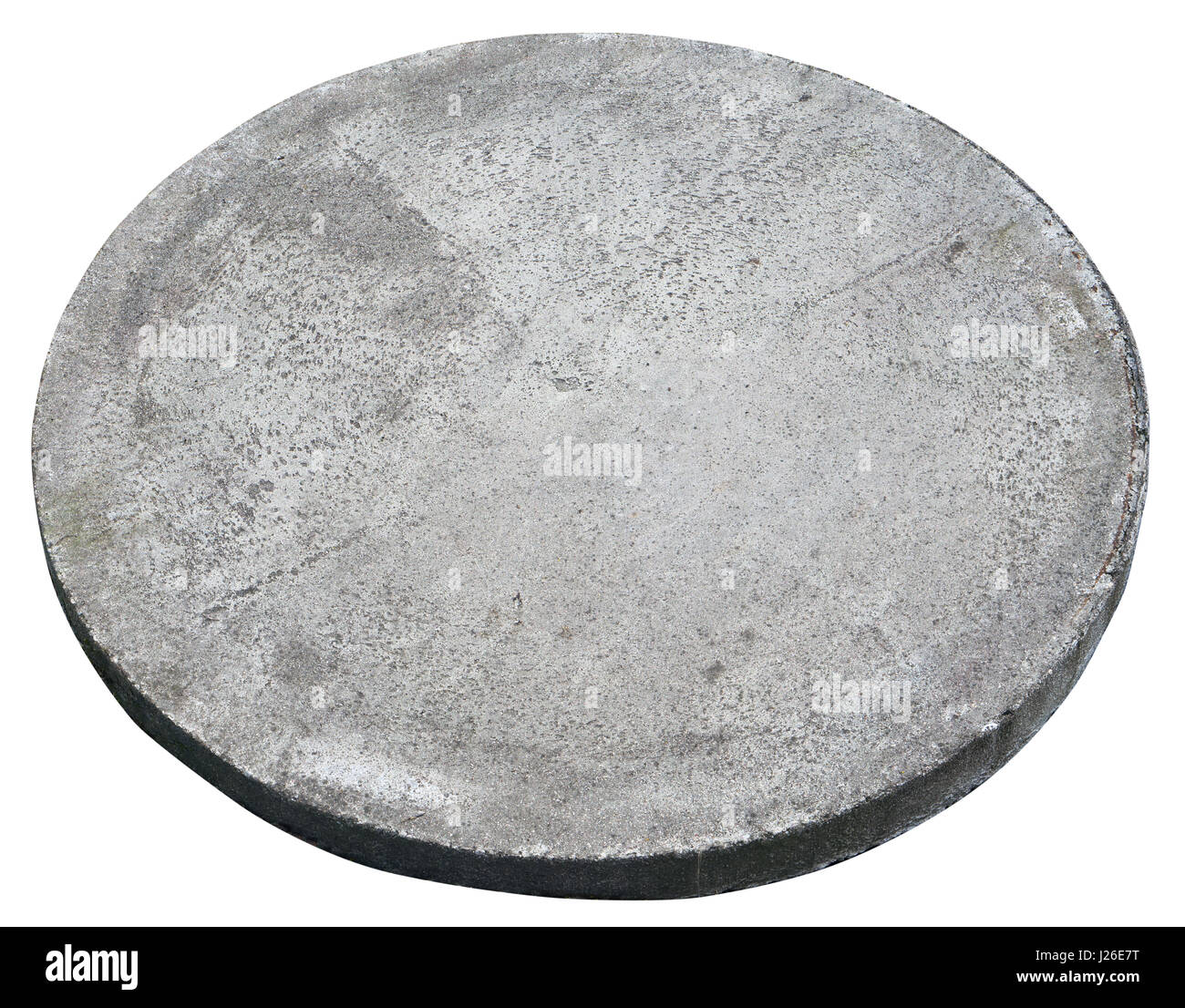 Concrete manhole cover Cut Out Stock Images & Pictures - Alamy