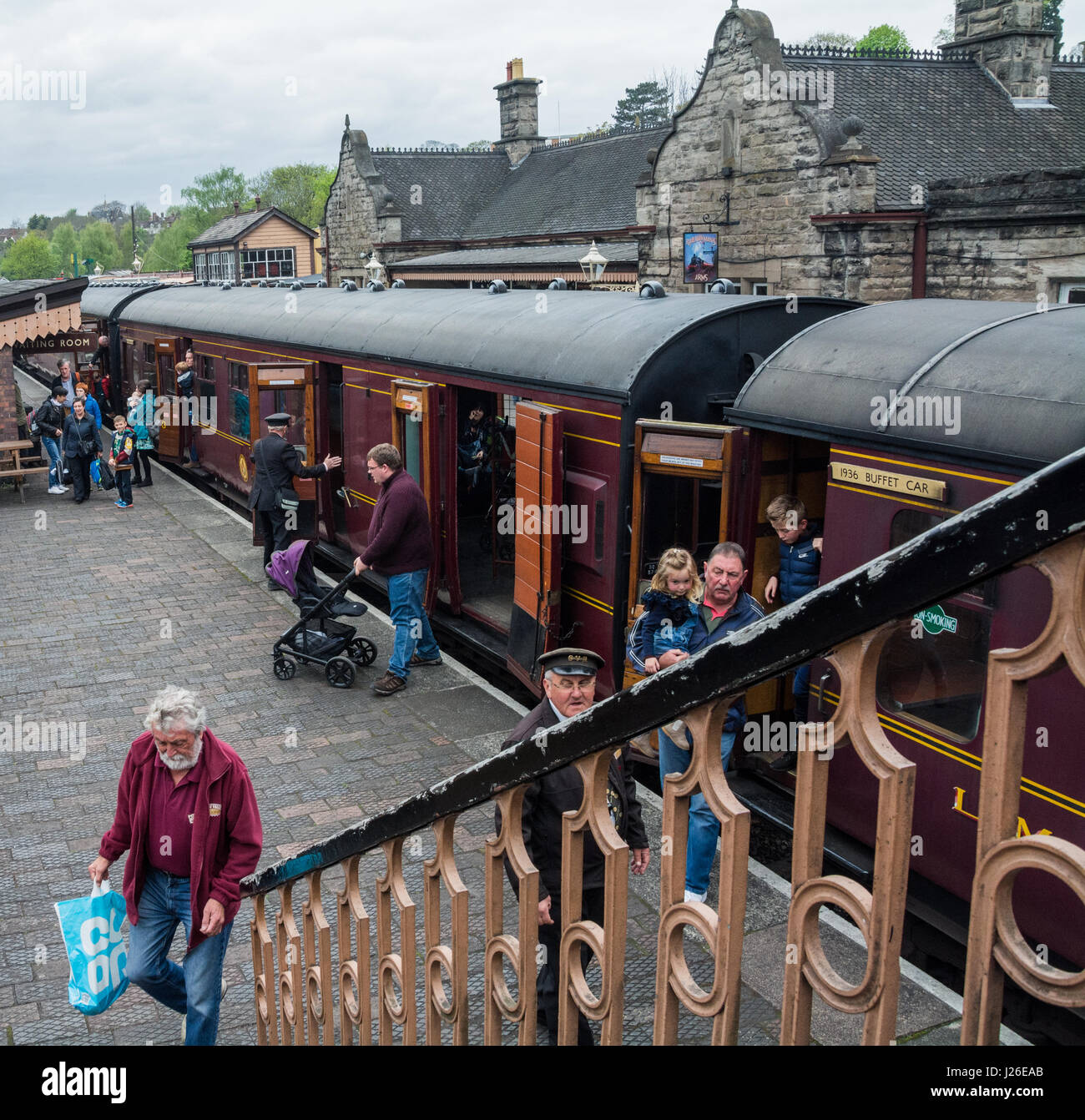 Passengers Get Off Train High Resolution Stock Photography and Images ...