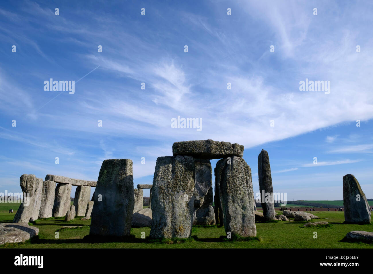 Stonehenge prehistoric monument in Wiltshire, England Stock Photo - Alamy