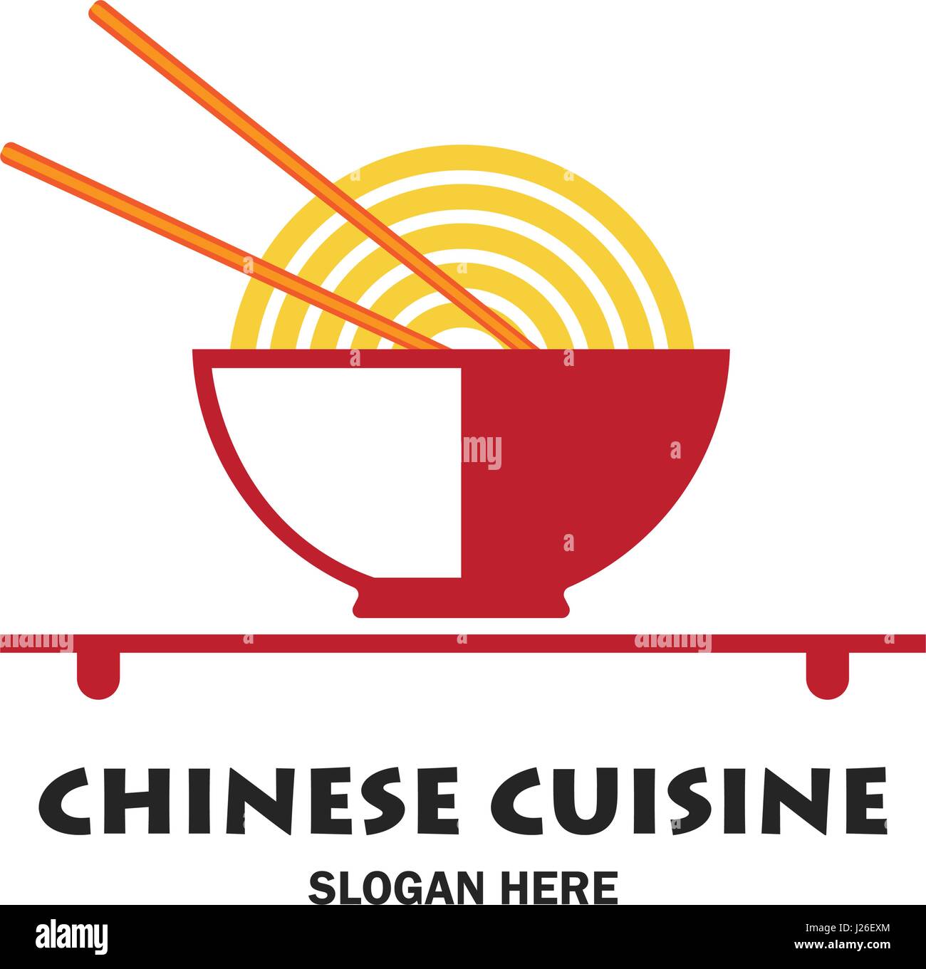 Chinese Food Logo Vector