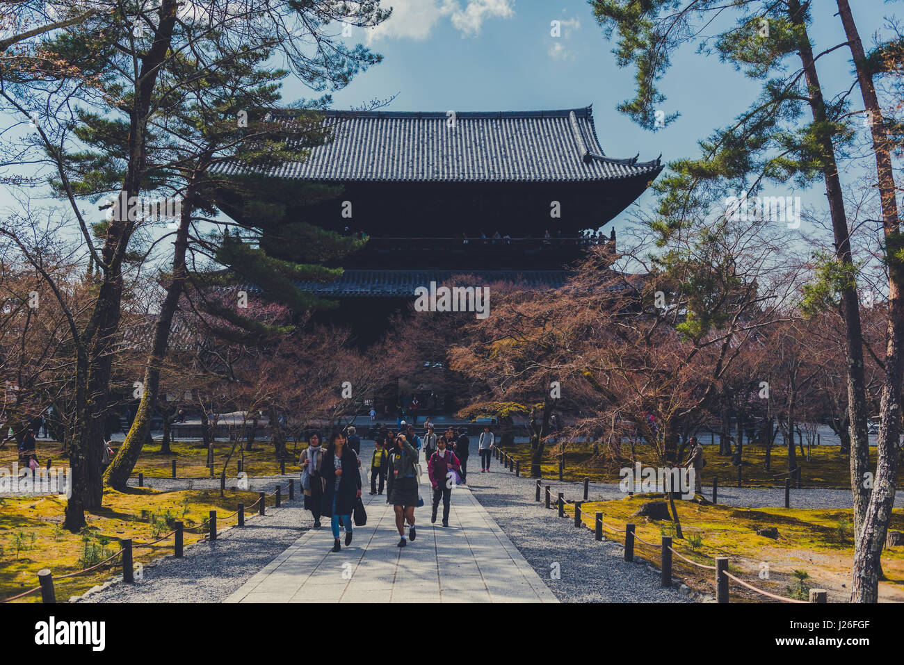 Sanmon Gate in Kyoto Stock Photo - Alamy