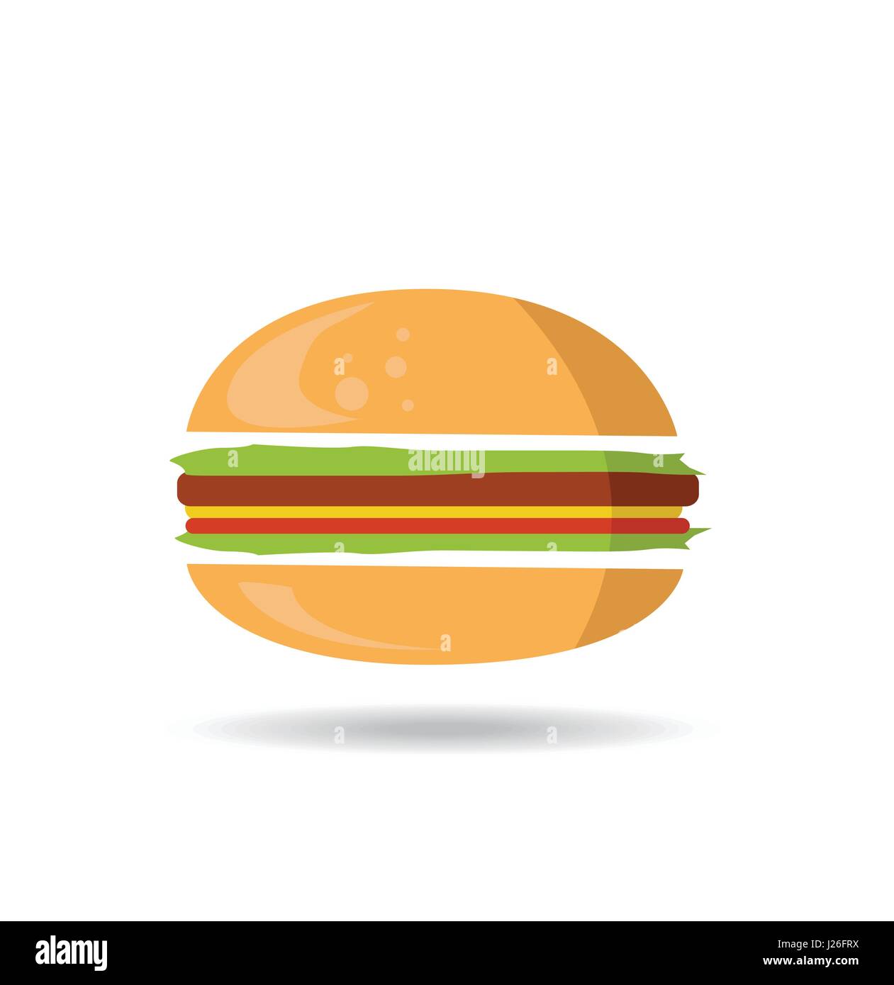 burger symbol hamburger icon design Stock Vector Image & Art - Alamy
