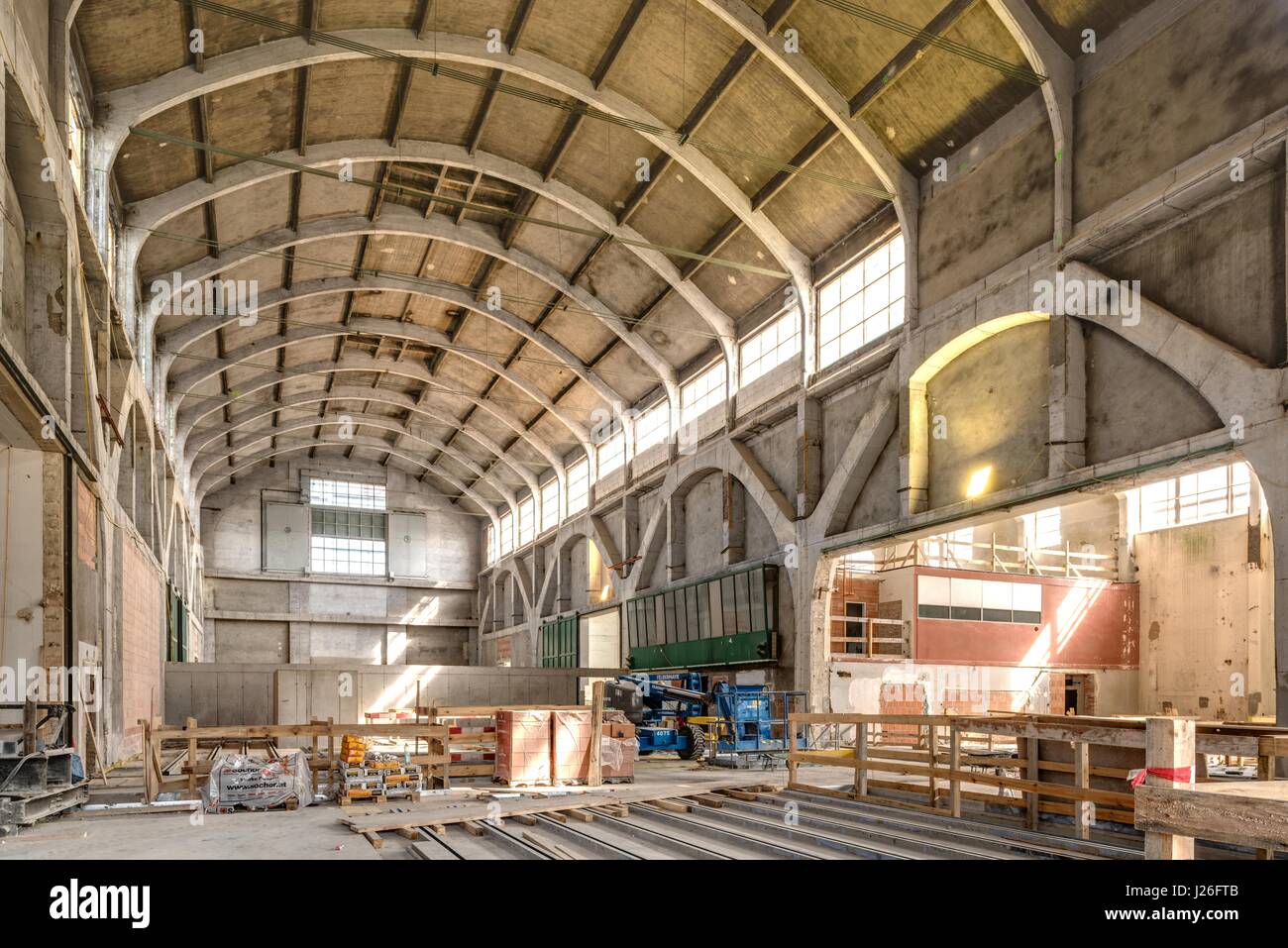 Wien, Arsenal, sogenannte Siemenshalle Stock Photo - Alamy