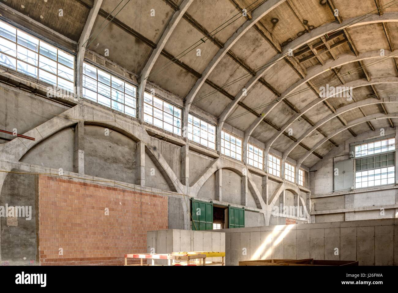 Wien, Arsenal, sogenannte Siemenshalle Stock Photo - Alamy