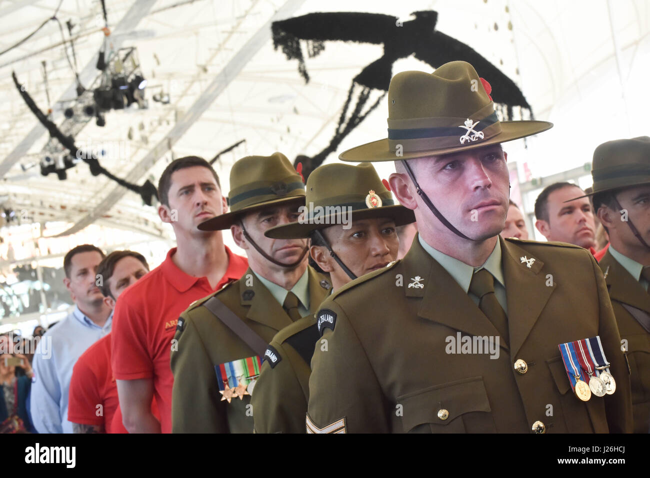 New Zealand infantry uniforms is dressed by the military force to ...