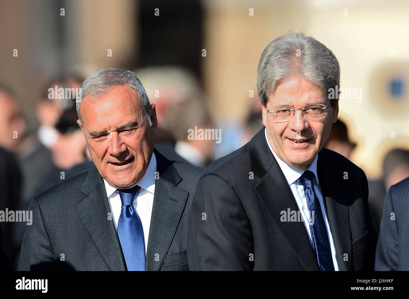 Naples, Italy. 25th Apr, 2017. The celebrations on April 25 opened with ...