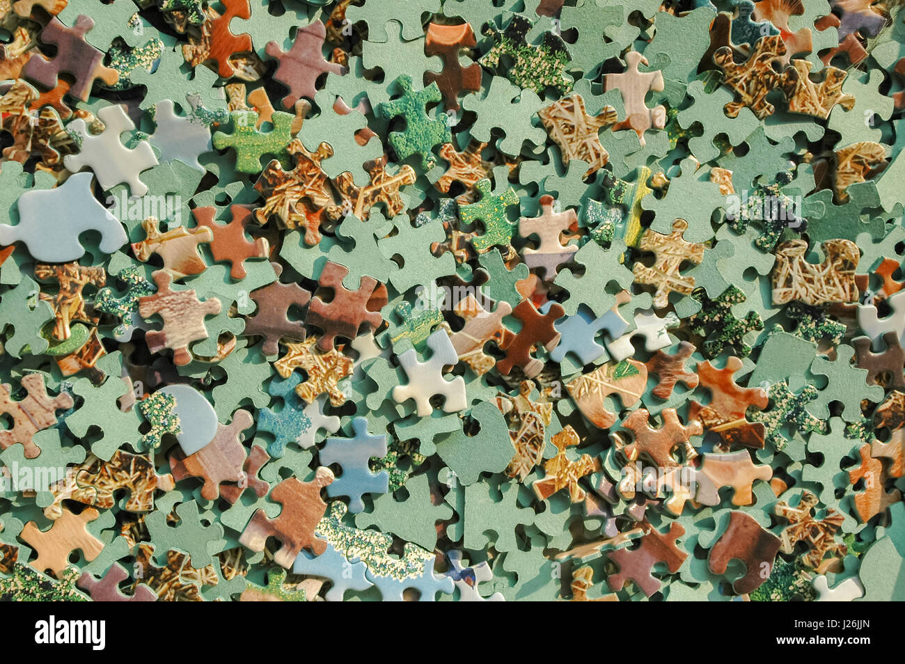 background of colorful jigsaw pieces Stock Photo - Alamy