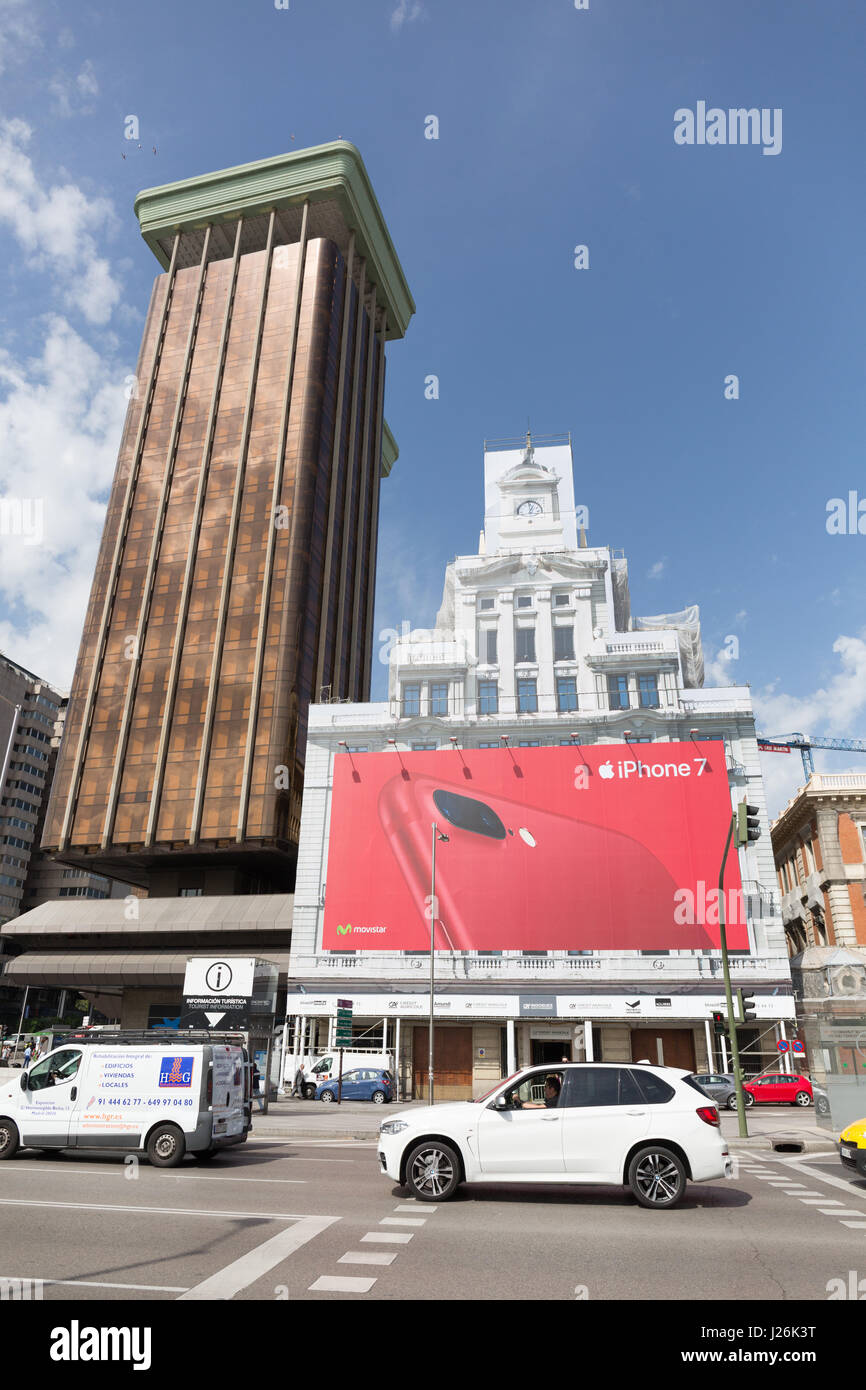 Plaza de Colon, Madrid Spain Stock Photo - Alamy