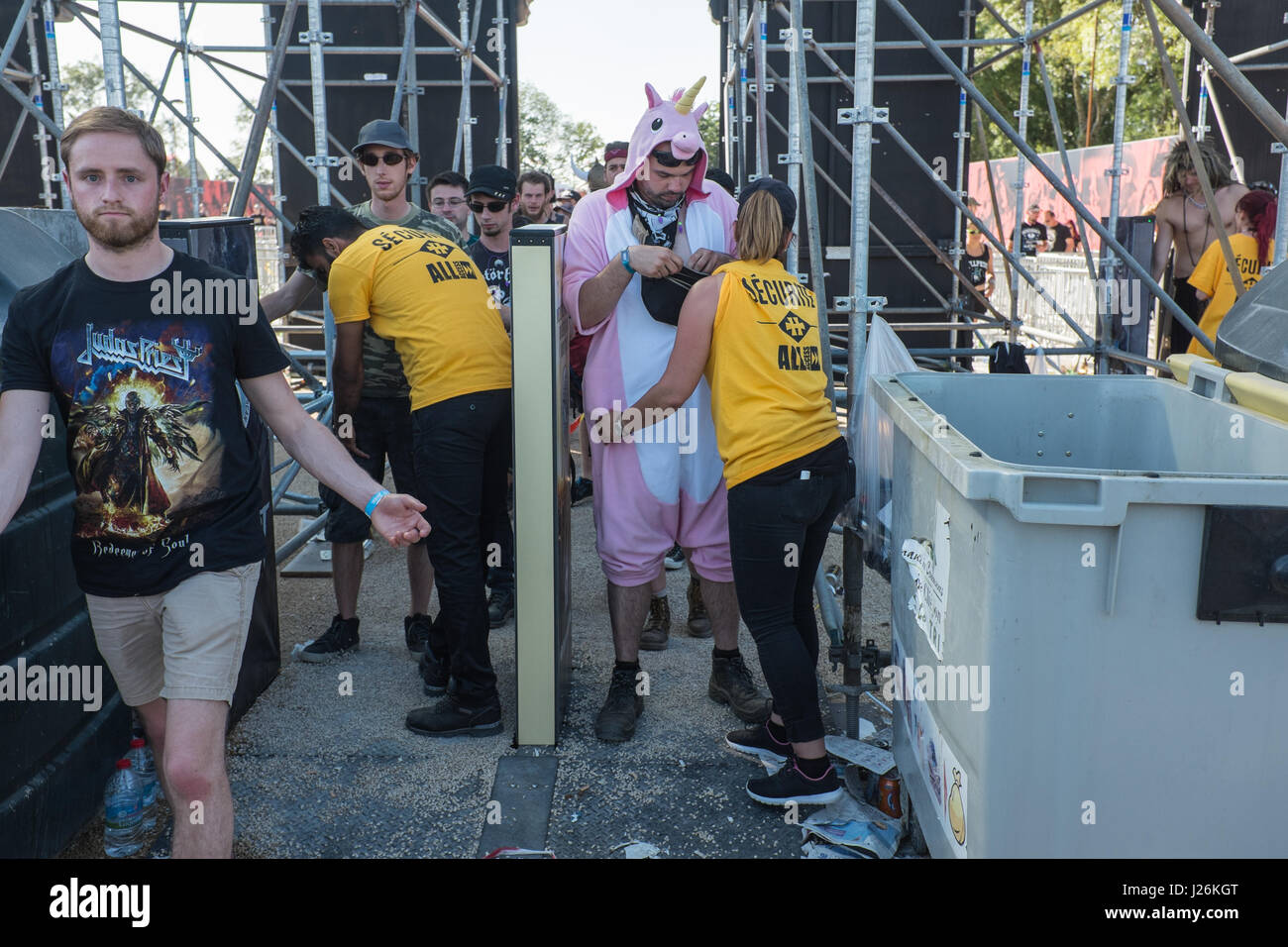Heavy metal fans in france hi-res stock photography and images - Alamy