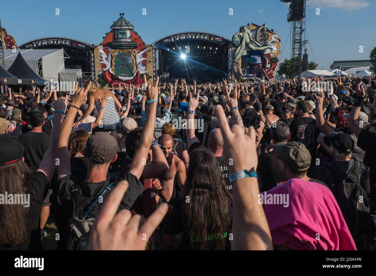 Heavy metal fans in france hi-res stock photography and images - Alamy