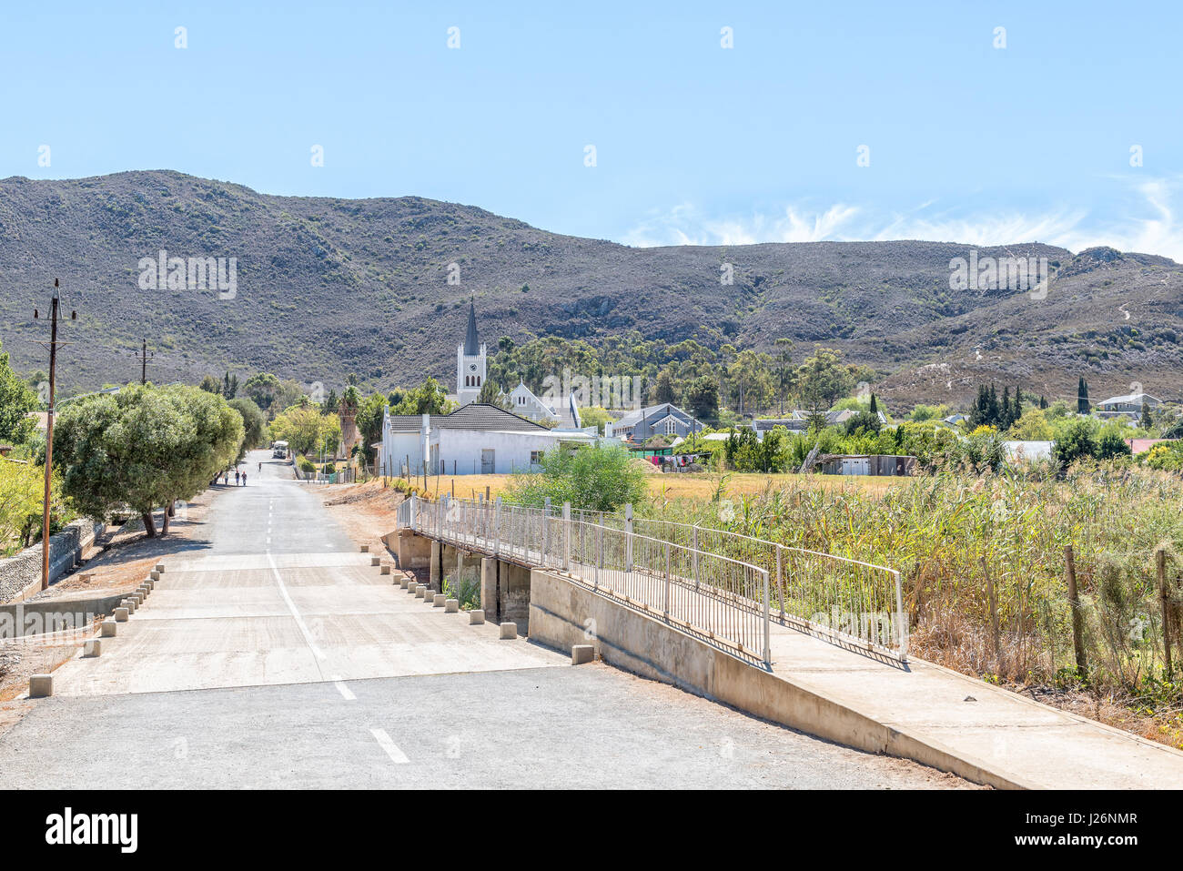 BARRYDALE, SOUTH AFRICA - MARCH 25, 2017: A street scene in Barrydale ...