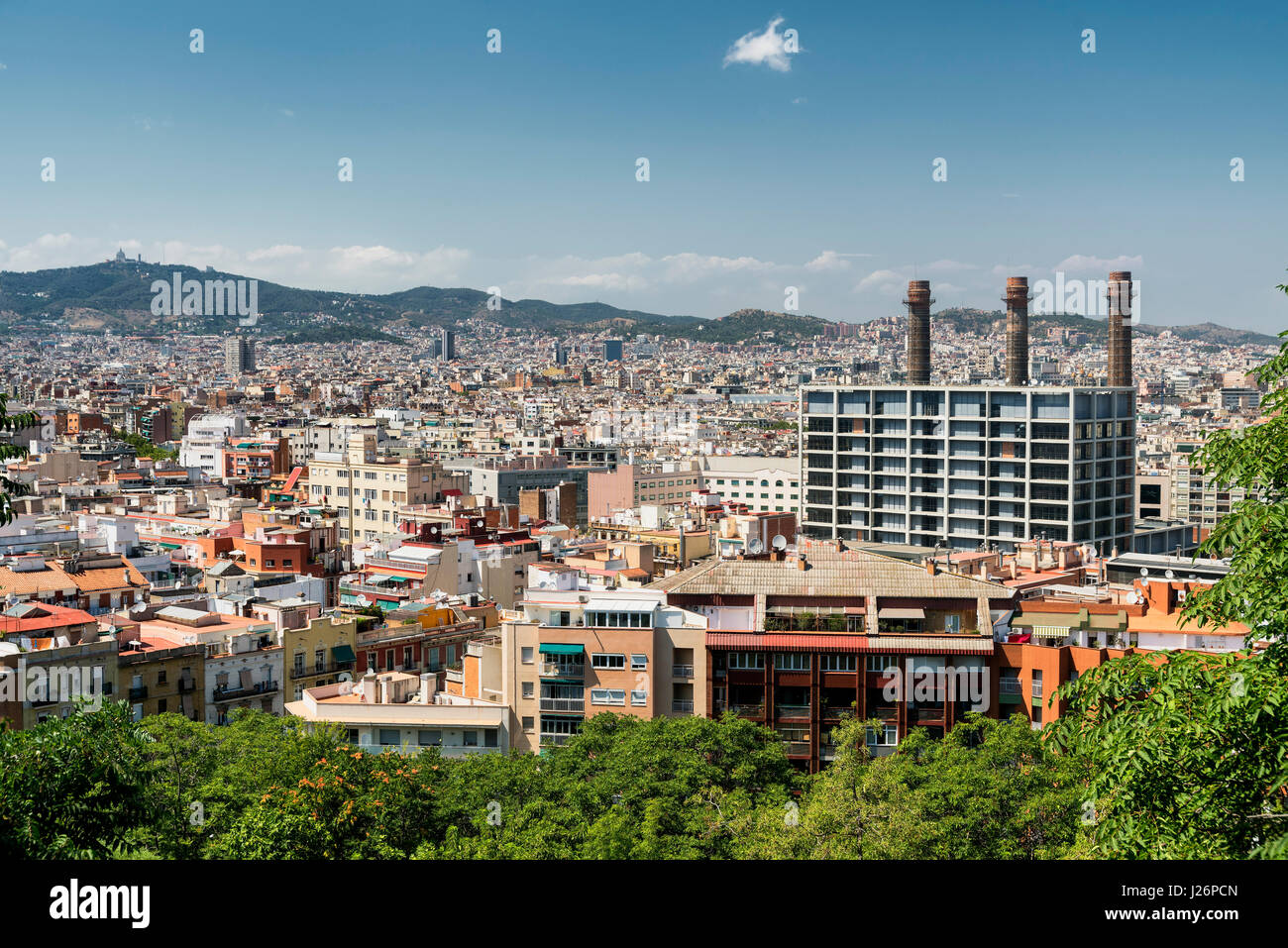 Hill of montjuic hi-res stock photography and images - Alamy