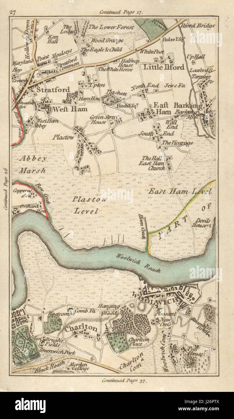 Kidbrooke map hi-res stock photography and images - Alamy