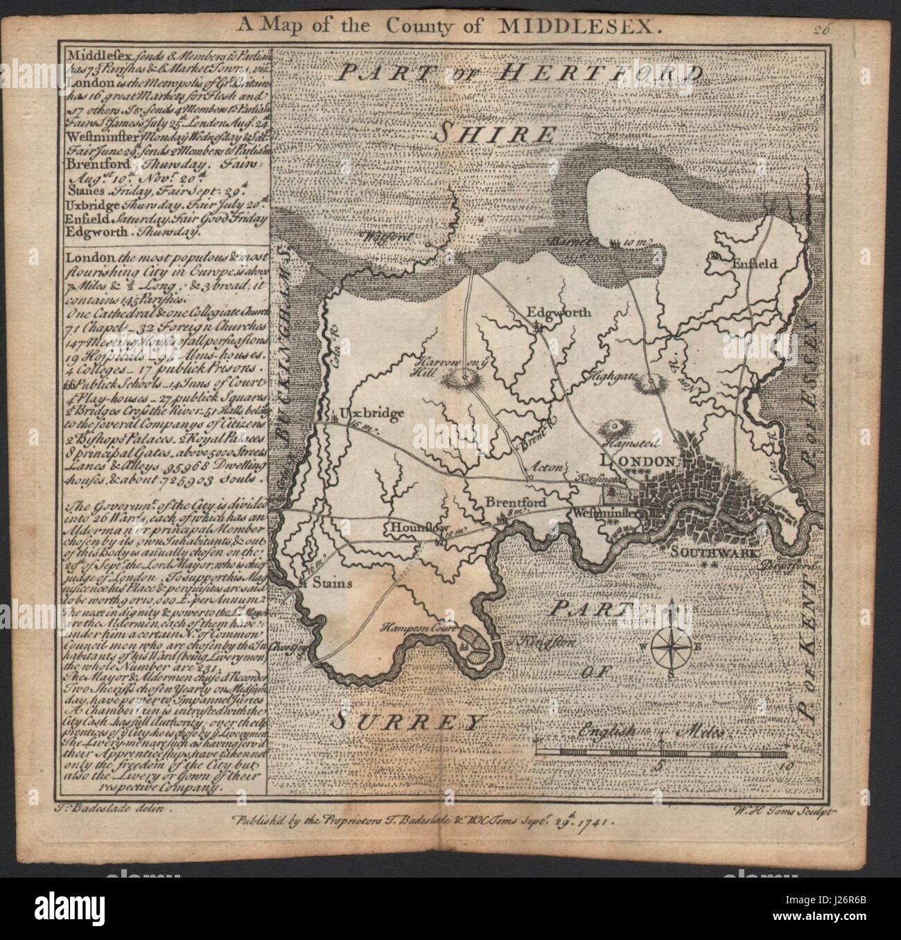 Middlesex england map hi-res stock photography and images - Alamy Middlesex england map hi-res stock photography and images - Alamy